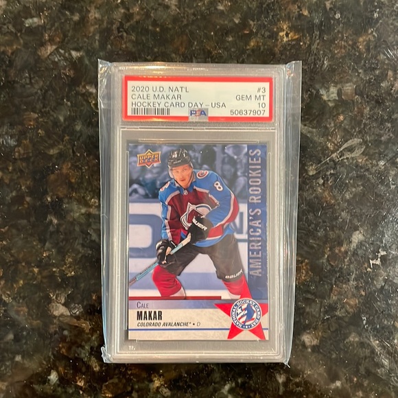 Upper Deck | Other | 220 Cale Makar Rookie Card Graded 0 | Poshmark